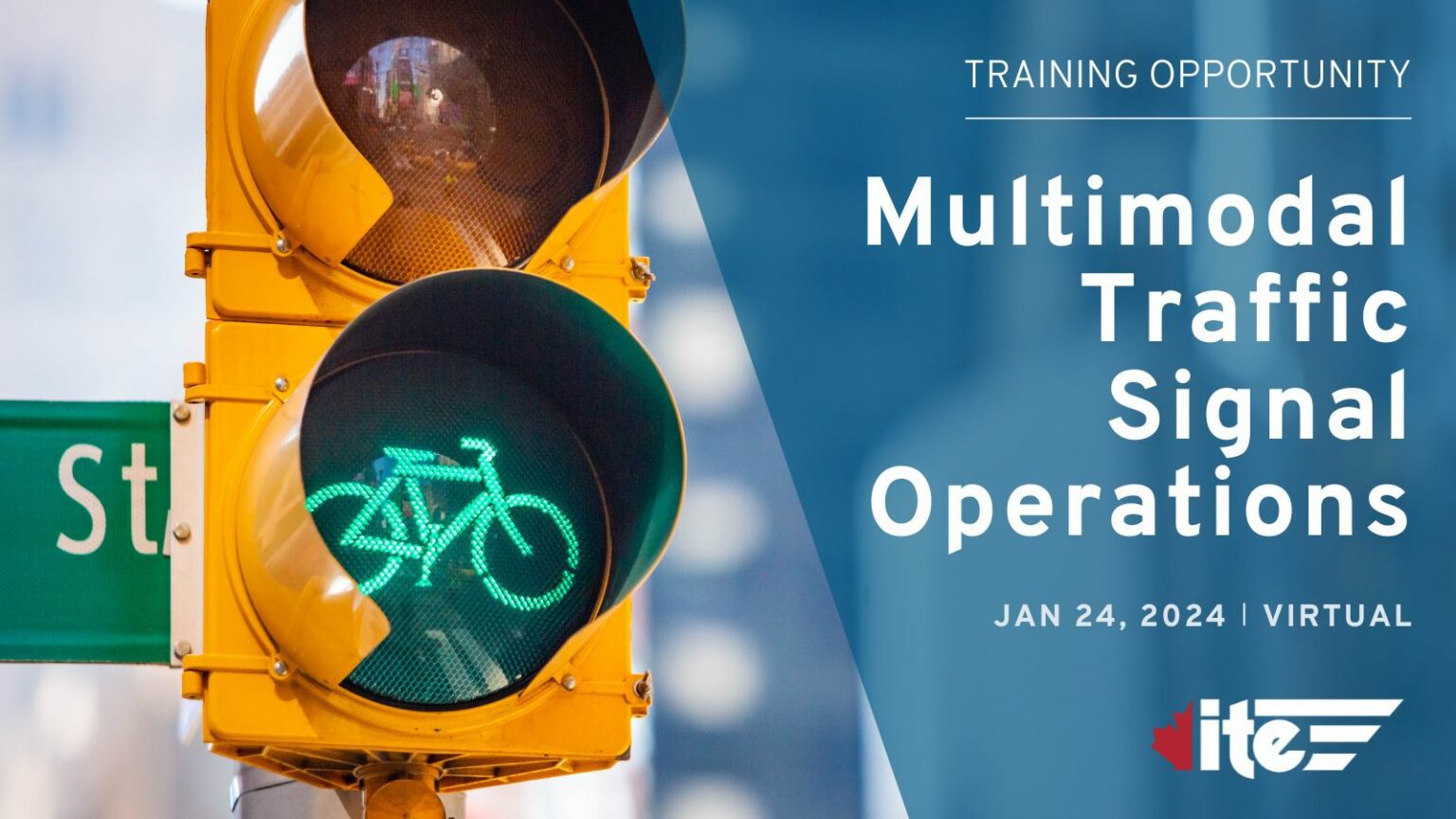 Multimodal Traffic Signal Operations Training - ITE Canada