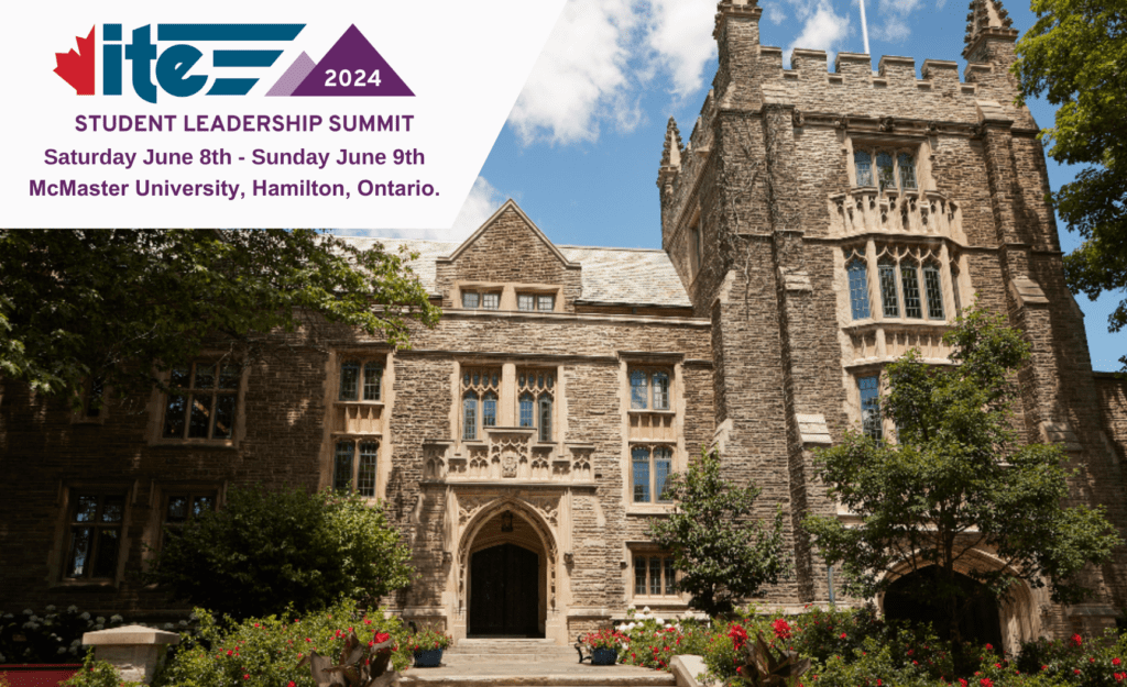 ITE McMaster: 2024 Student Leadership Summit - ITE Canada