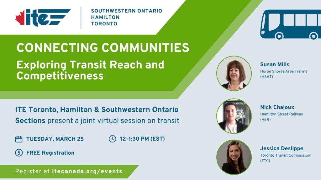 Joint ITE Toronto, Hamilton, SW Ontario Virtual Event - Connecting ...